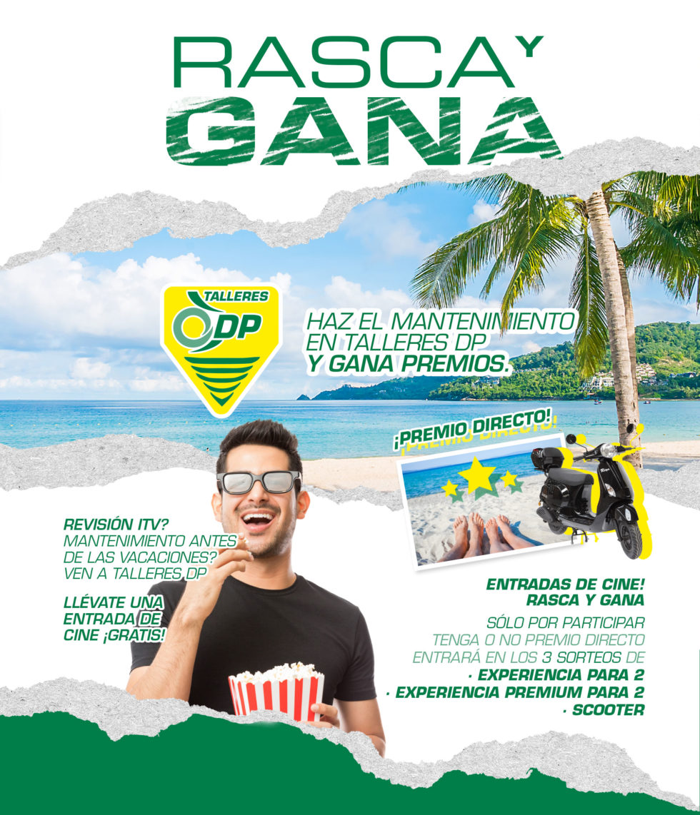 Rasca y Gana Talleres DP | Escanea, participa y gana